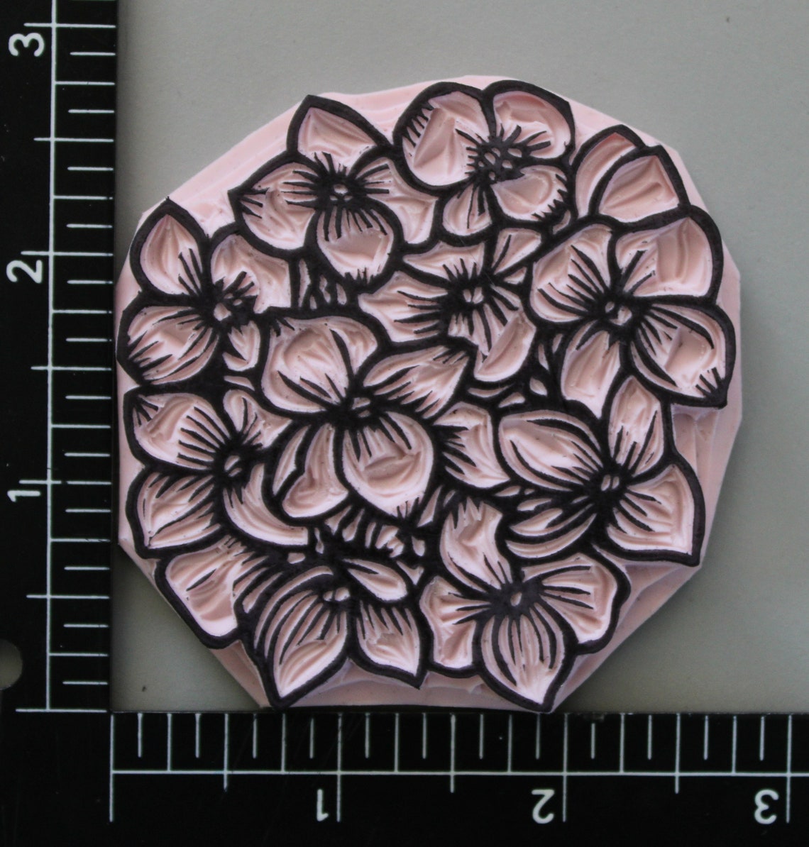 Assorted Flower Stamps large Handcarved Unmounted - Etsy