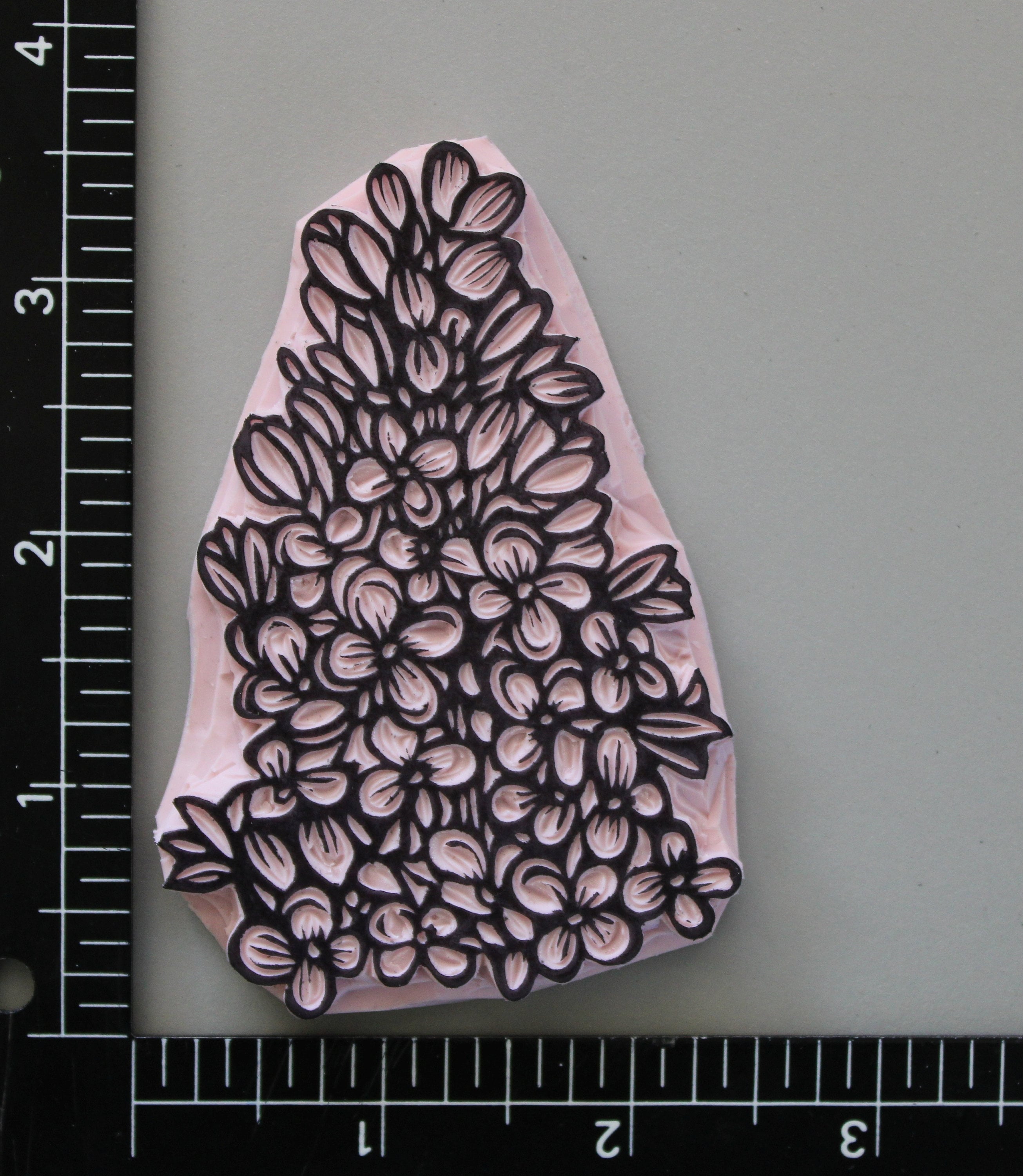 Assorted Flower Stamps large Handcarved Unmounted - Etsy