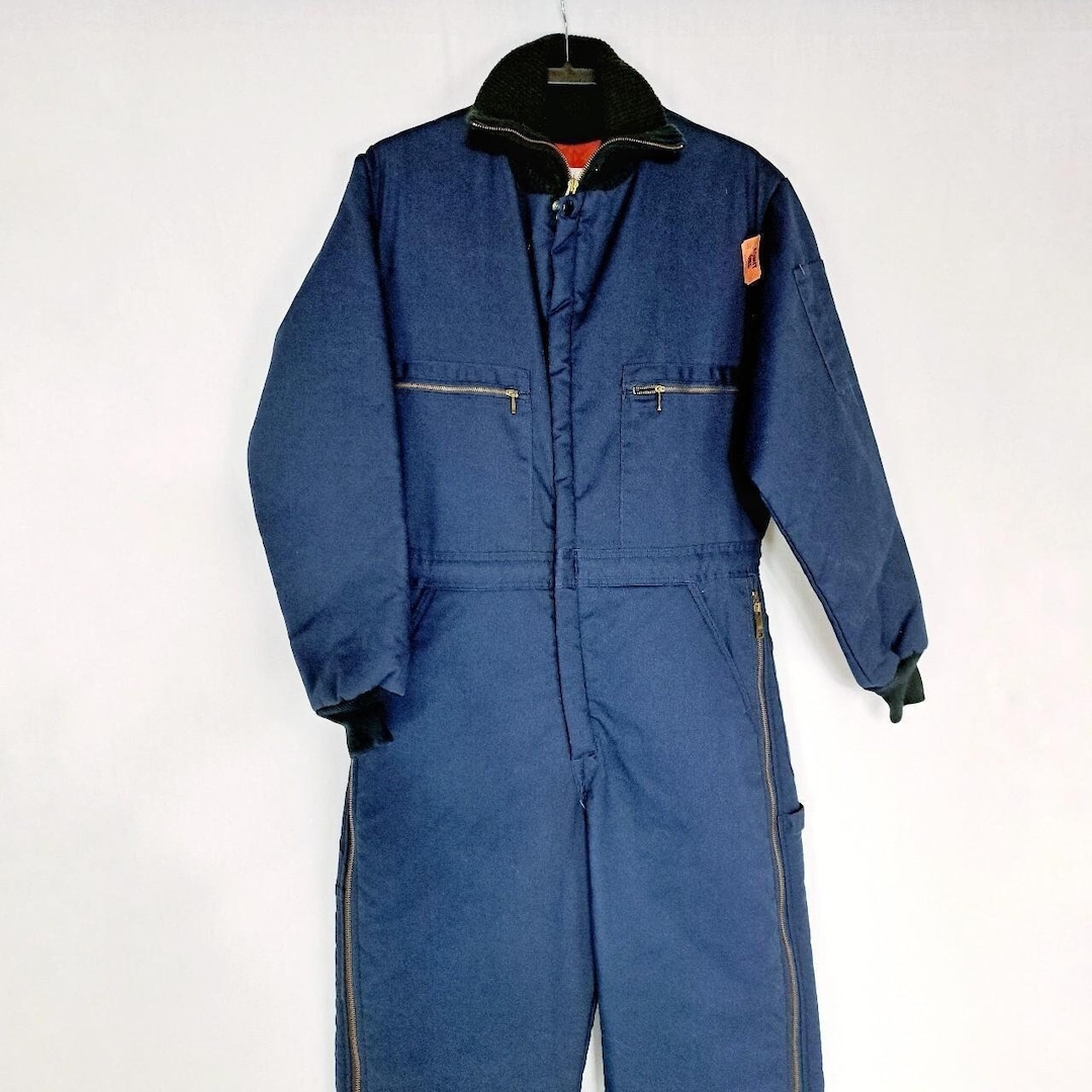 Vintage Insulated Quilted Lined Coveralls by Wear-guard - Etsy