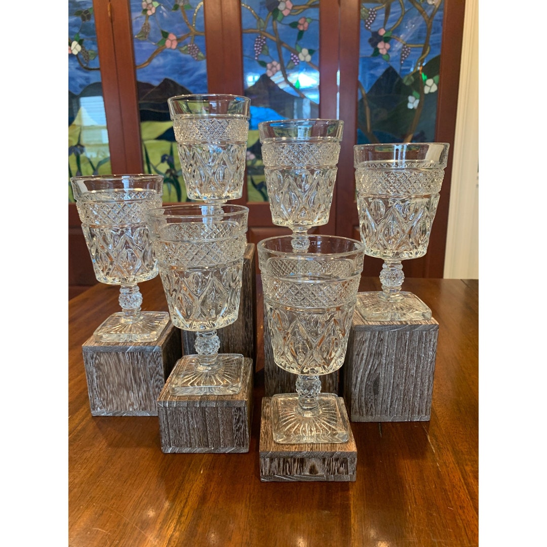 Imperial Cape Cod Clear Vintage Water Goblets. - Etsy