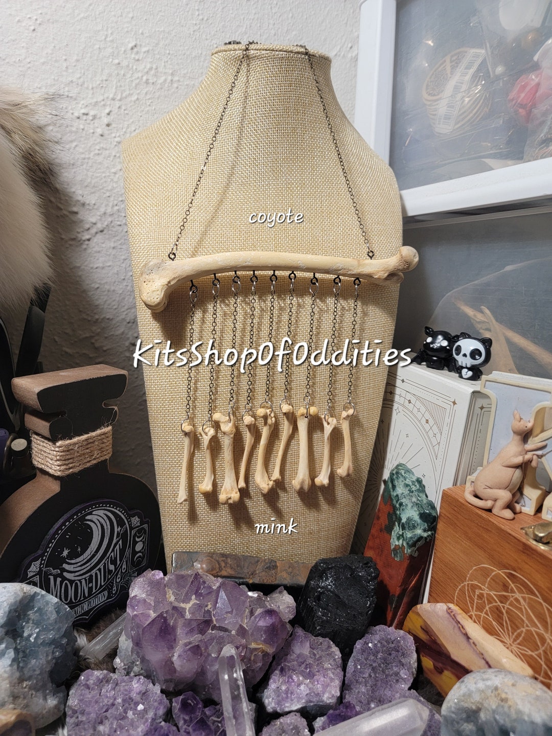 Mixed Species Bone Wind Chime - Etsy