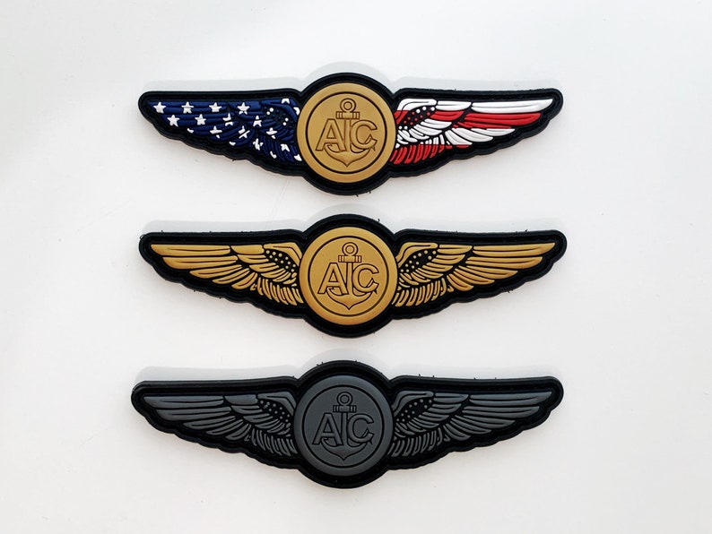 Wings of Gold Patch - Etsy