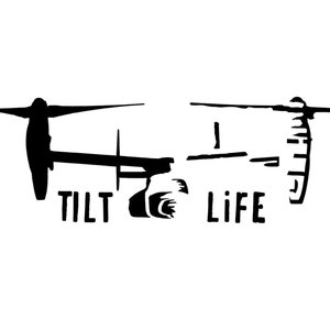 Tilt Life Decal - Etsy