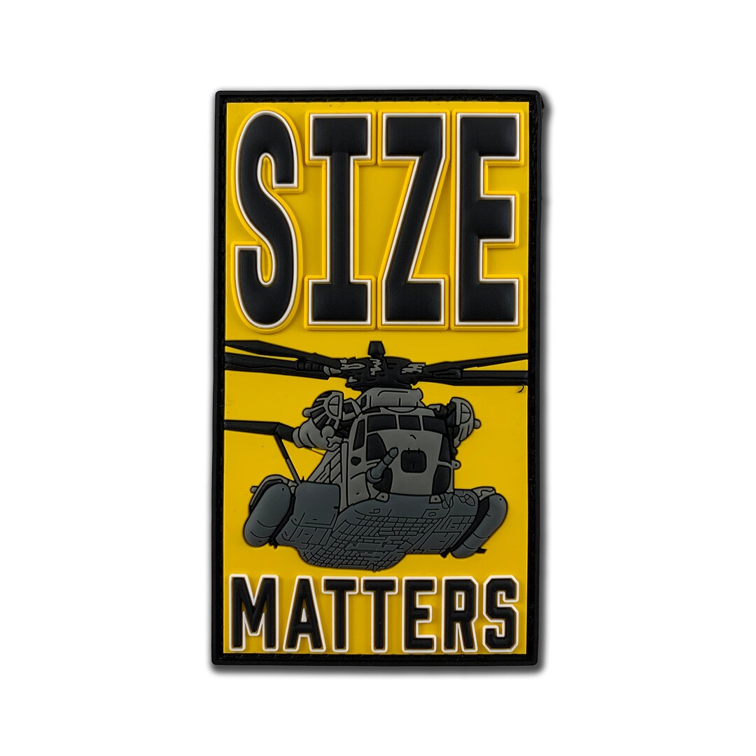 Size Matters Patch - Etsy