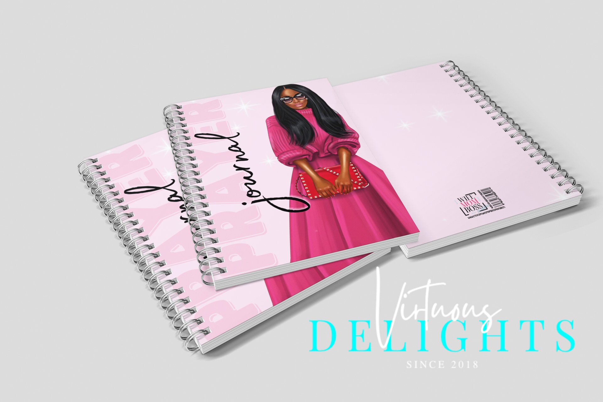 Pink Prayer Journal for Daily and Weekly Prayers, Notebook for Taking ...