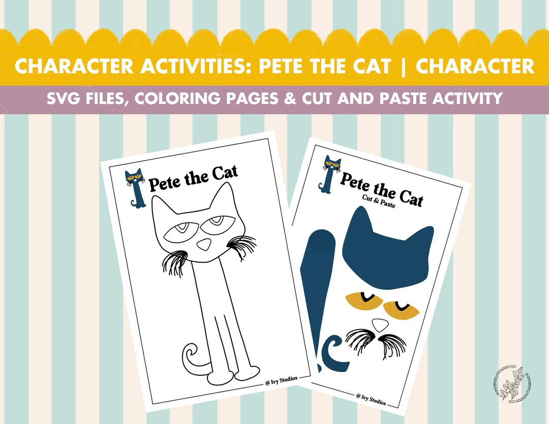 Character Classroom Activity | Pete the Cat Inspired | Classroom ...