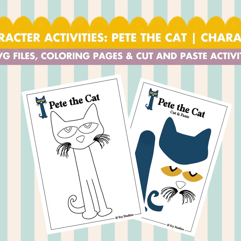 Pete the Cat - Etsy