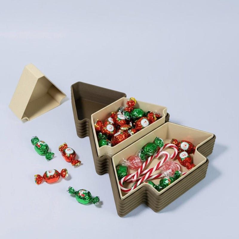 Christmas Candy Dish - Etsy