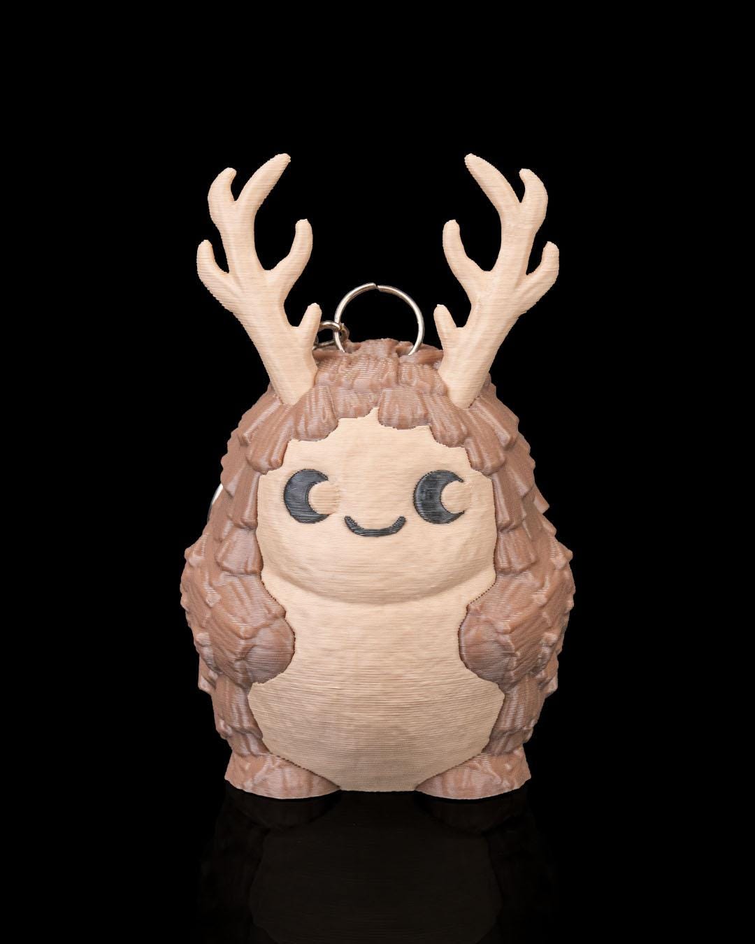 Trev the Tree Spirit Keychain – 3D Printed Charm | Nature Fantasy ...