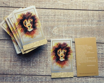 Wallet Card Serenity Prayer Recovery Watercolor Galaxy Stars Sobriety ...