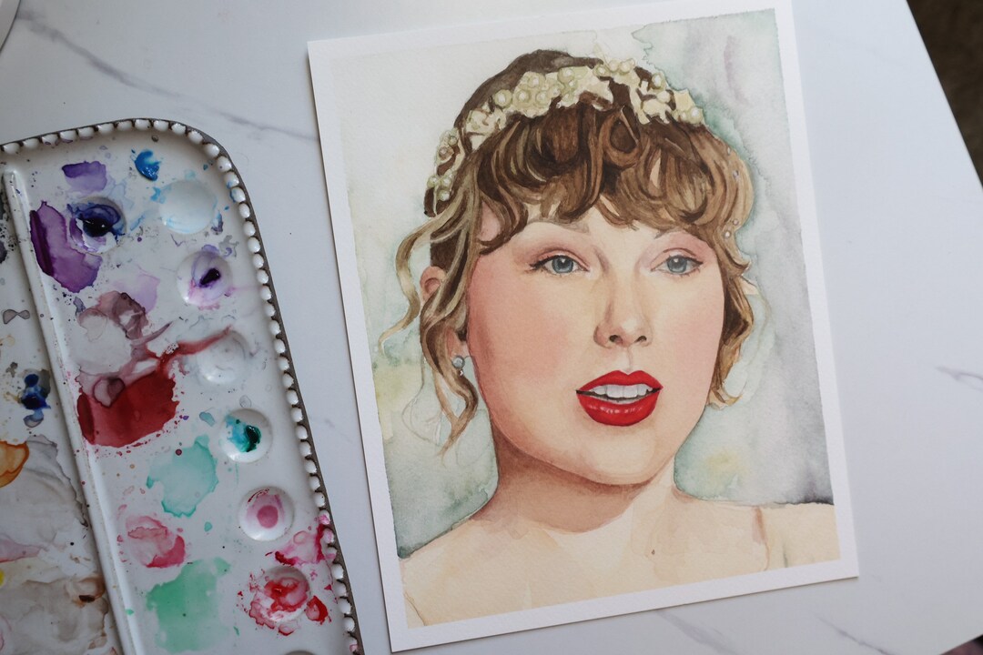 Taylor Swift Willow Watercolor Print - Etsy