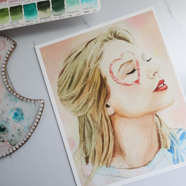 Taylorswift Lover Painting - Etsy