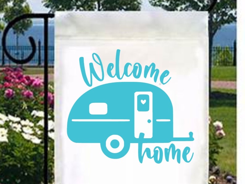 Welcome Home Camper SVG: Travel Trailer Decal (digital Download) - Etsy
