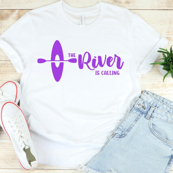 The River is Calling Svg - Etsy