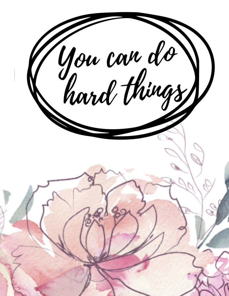 You Can Do Hard Things. SVG Printable School | Classroom | Teacher ...