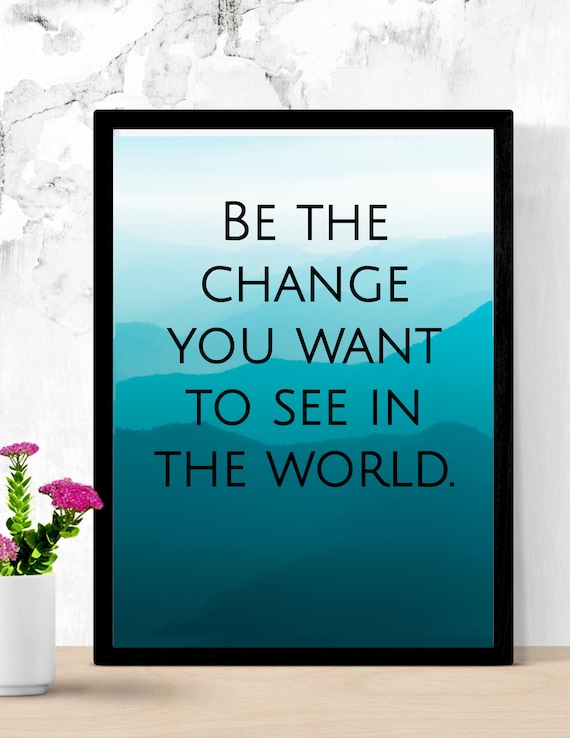 Printable Classroom Quotes on Mountain Background Quick | Etsy