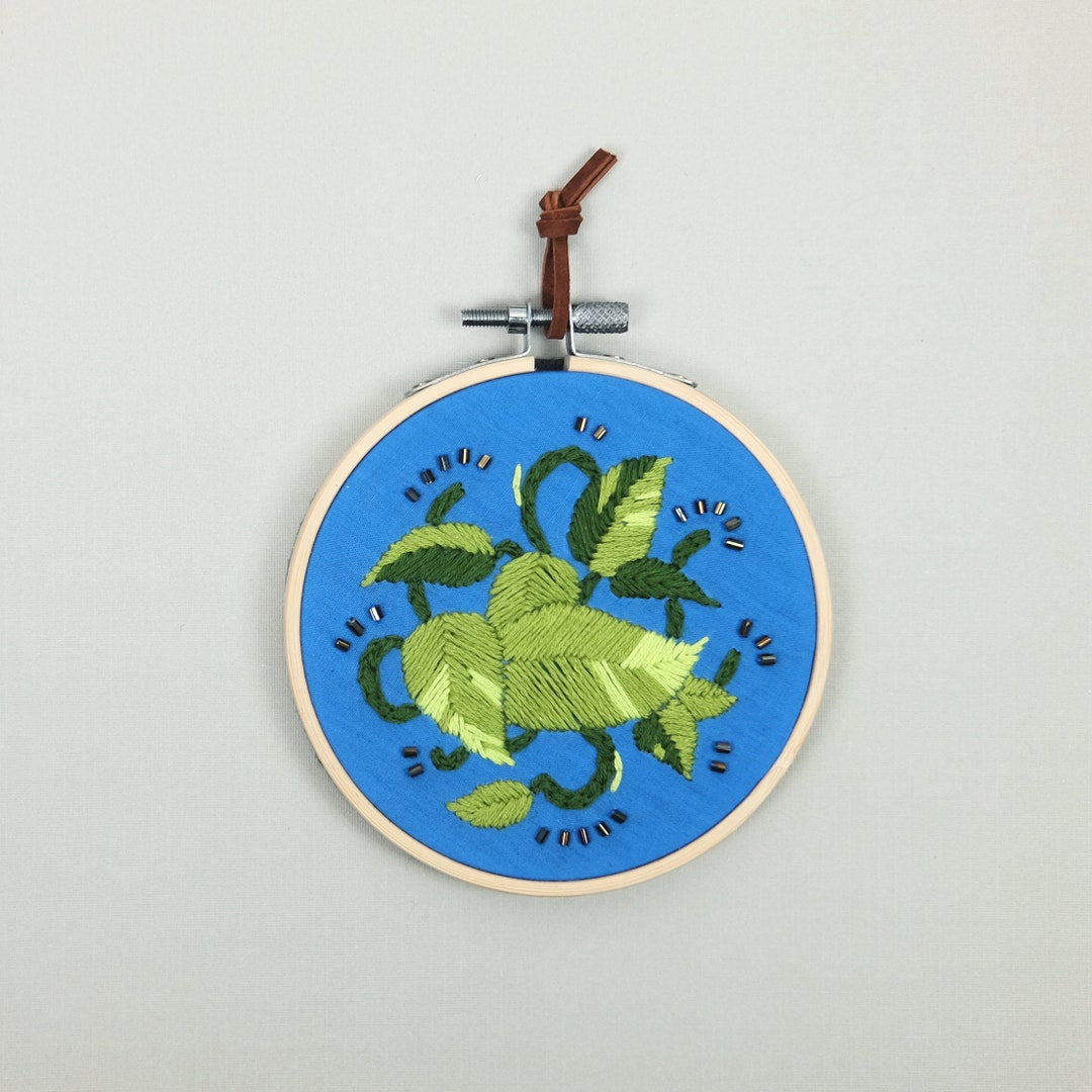 Pothos Hand Embroidered Houseplant Decor Embroidery Hoop - Etsy
