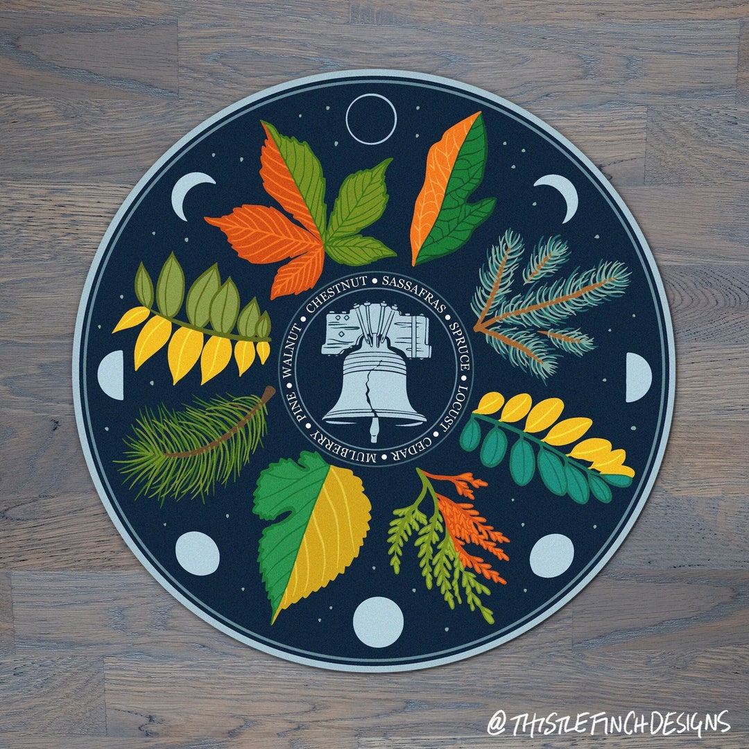 Philadelphia Hex Sign, Metal Wall Art, Pennsylvania Folkart Design ...