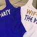 The Party Bathing Suits Bachelorette Bathing Suits Greek - Etsy