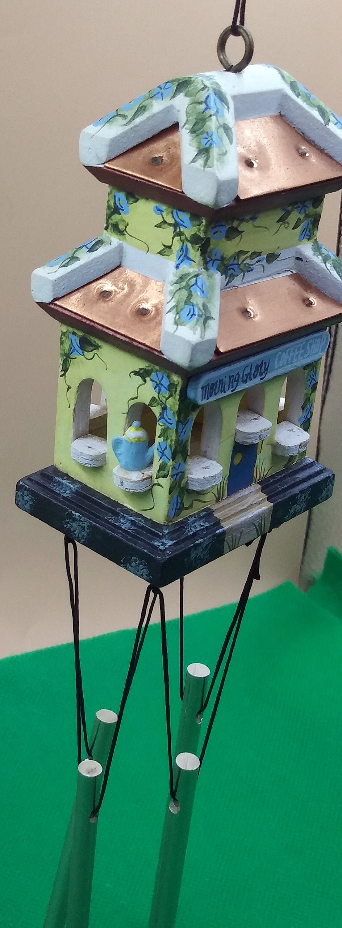 Kathy Hatch Collection Morning Glory Minature Wind Chimes. NCE2001 ...