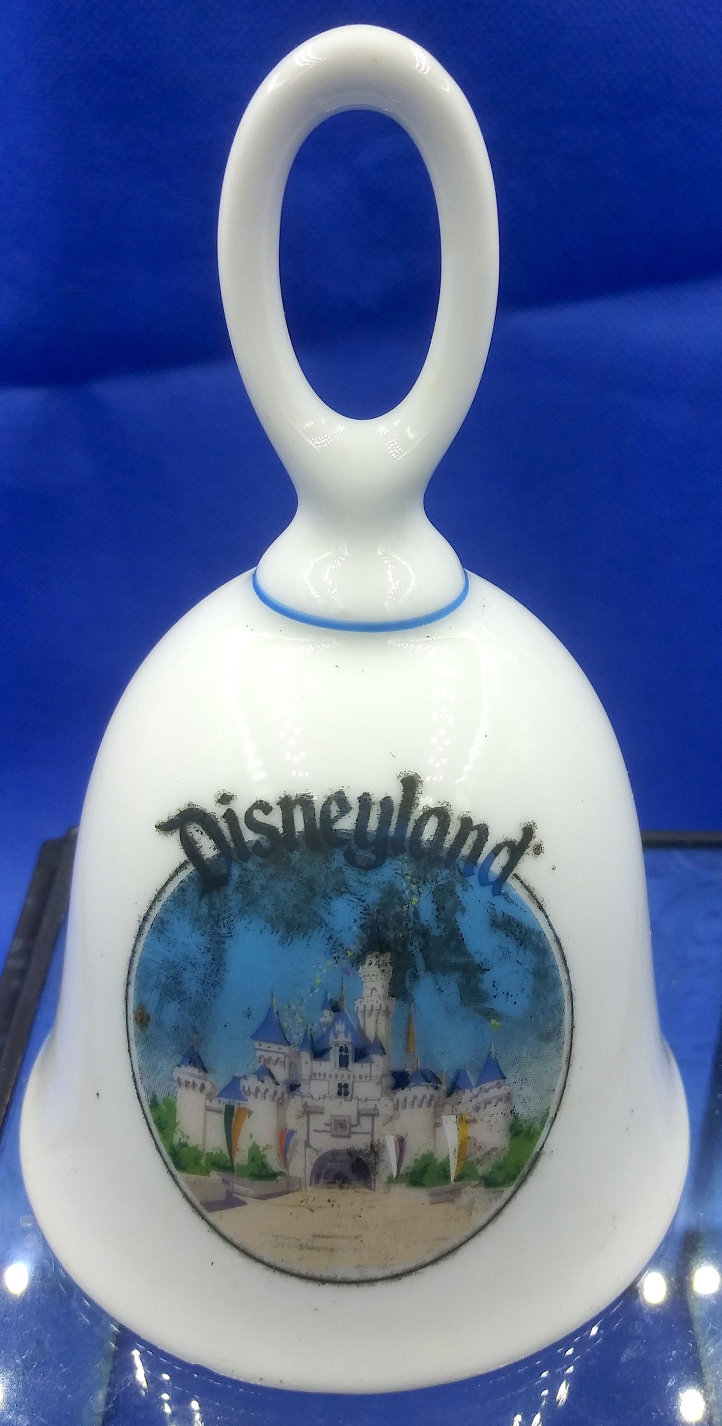 Disneyland Walt Disney World White Porcelain Souvenir Bell. - Etsy UK