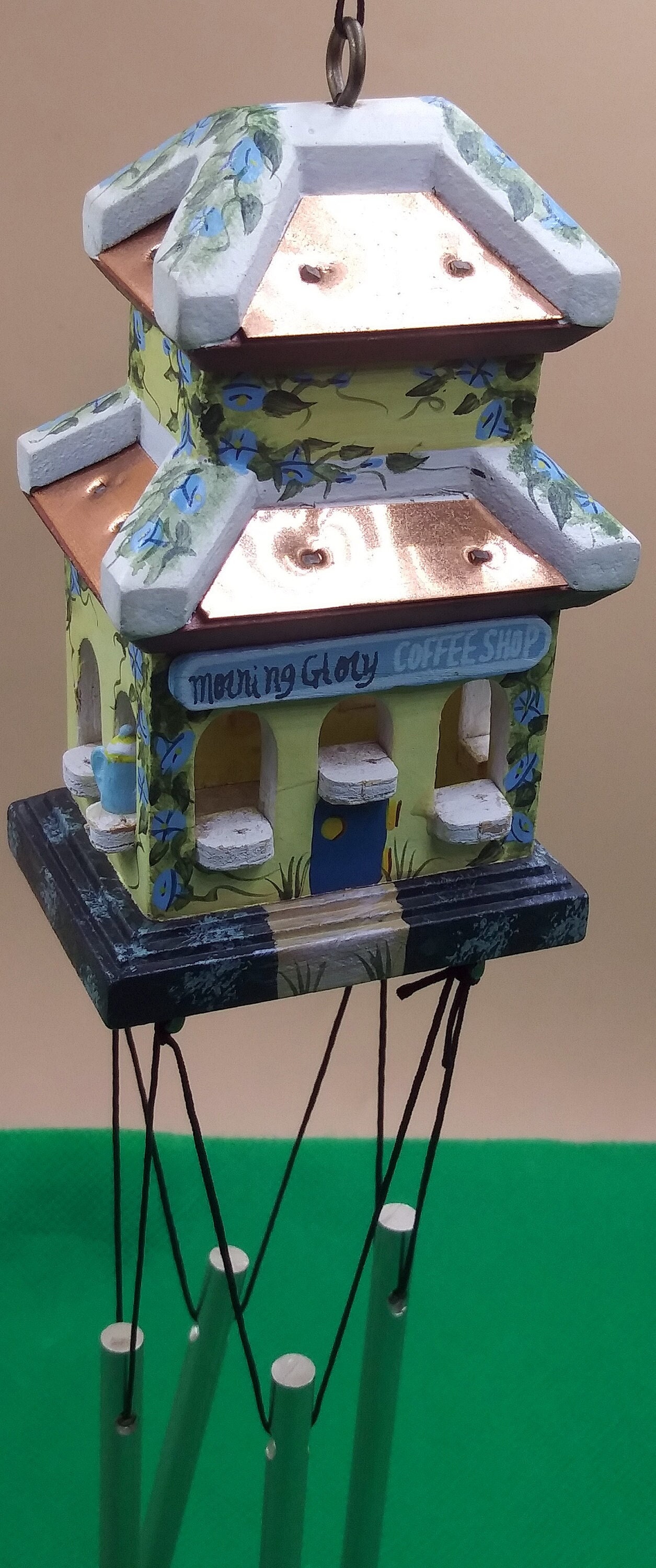 Kathy Hatch Collection Morning Glory Minature Wind Chimes. NCE2001 ...