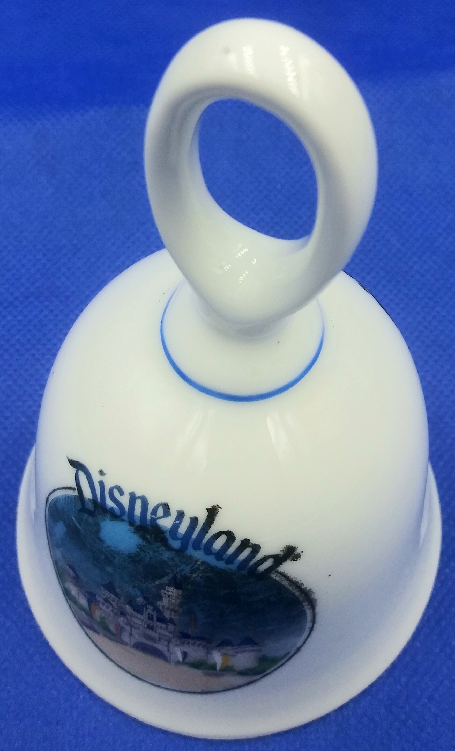 Disneyland Walt Disney World White Porcelain Souvenir Bell. - Etsy UK