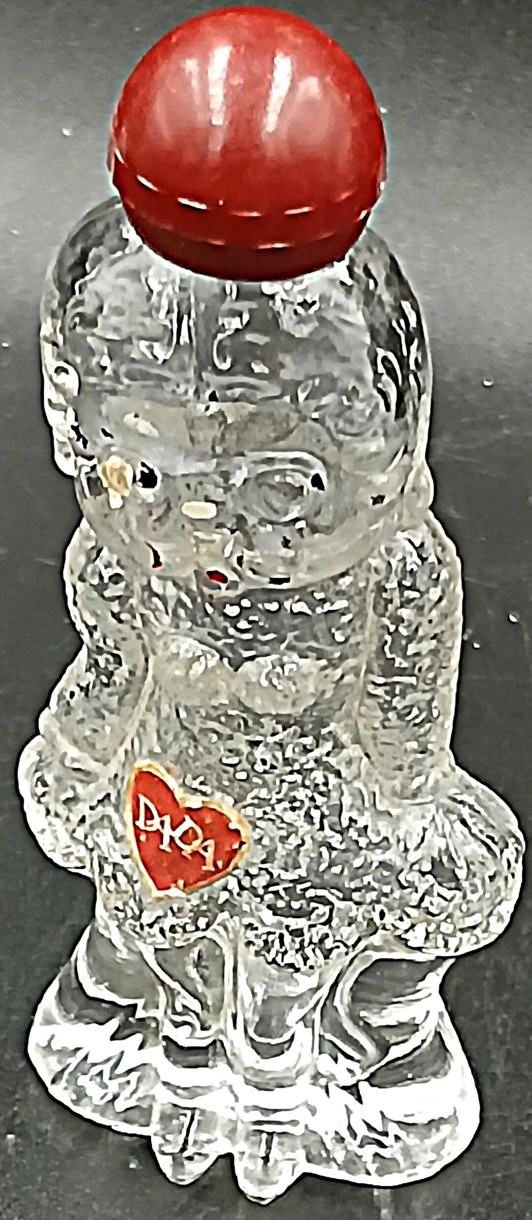 Betty Boop Figure Dada Perfume Bottle. Empty. Red Knob/ Dada Sticker ...
