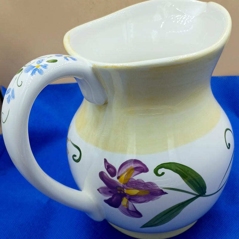 Sunflower Pitcher - Etsy