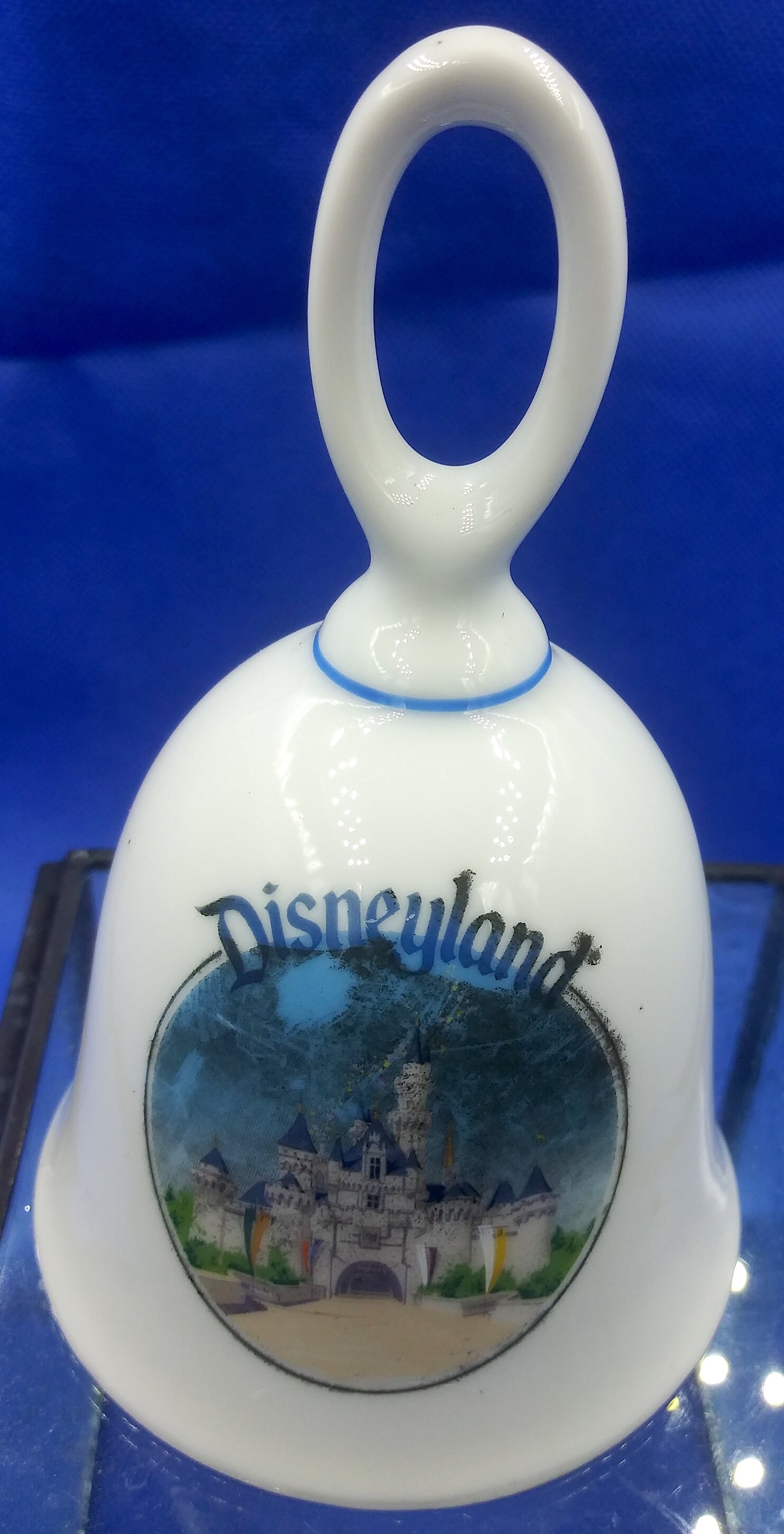 Disneyland Walt Disney World White Porcelain Souvenir Bell. - Etsy UK