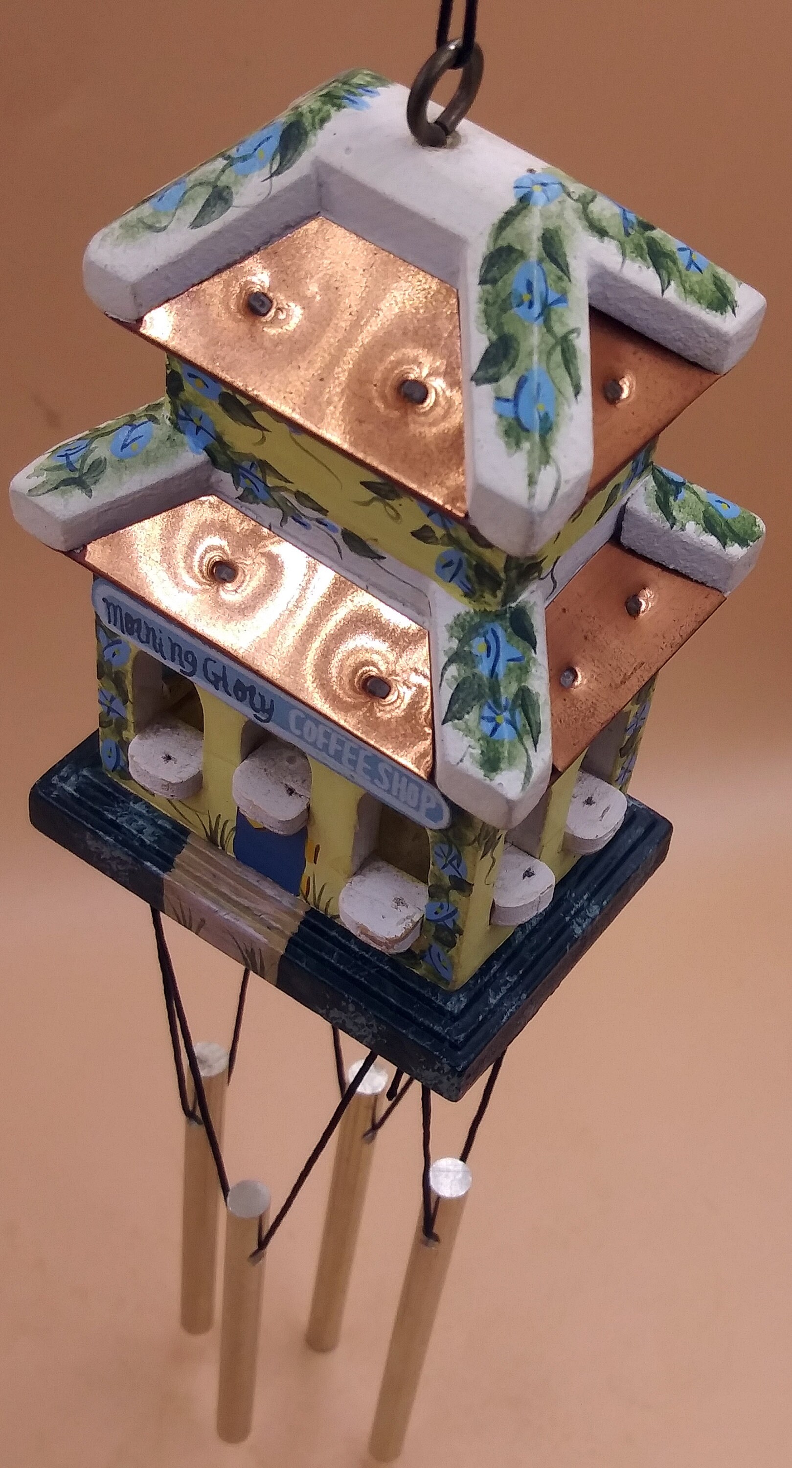 Kathy Hatch Collection Morning Glory Minature Wind Chimes. NCE2001 ...