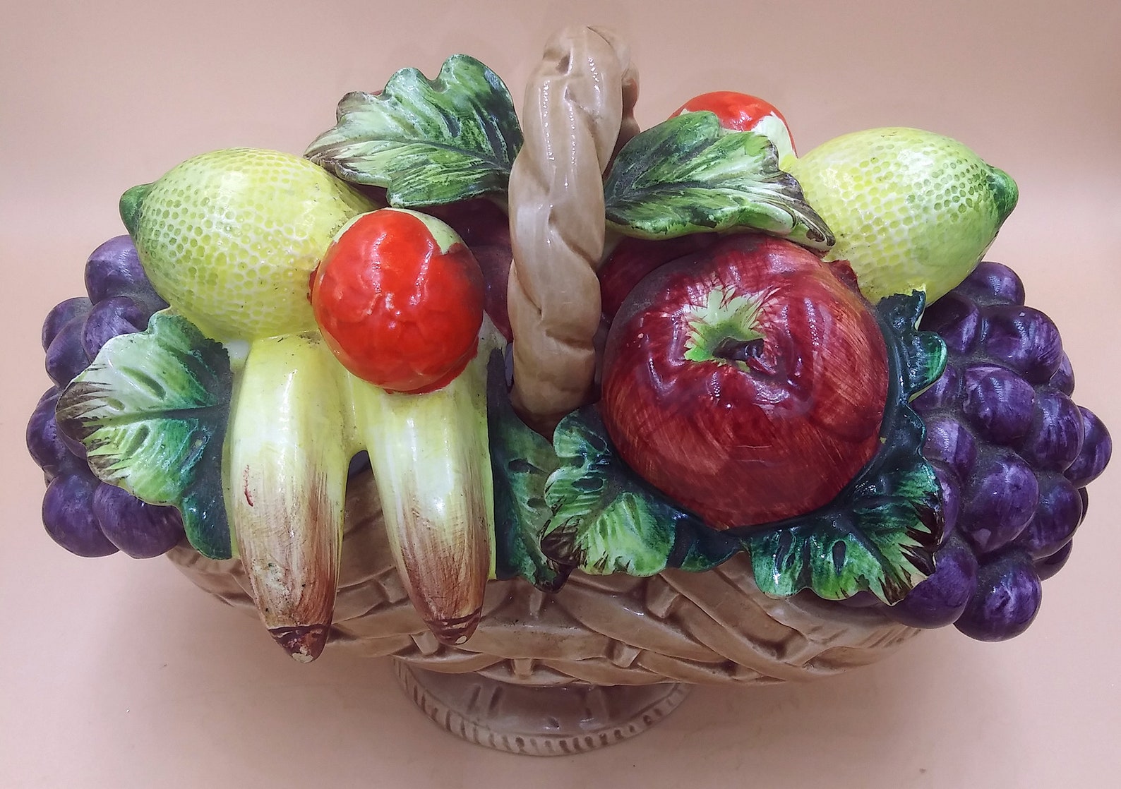 Sorrento Arnart Japan Pottery Fruit Basket. Number 44/653. - Etsy