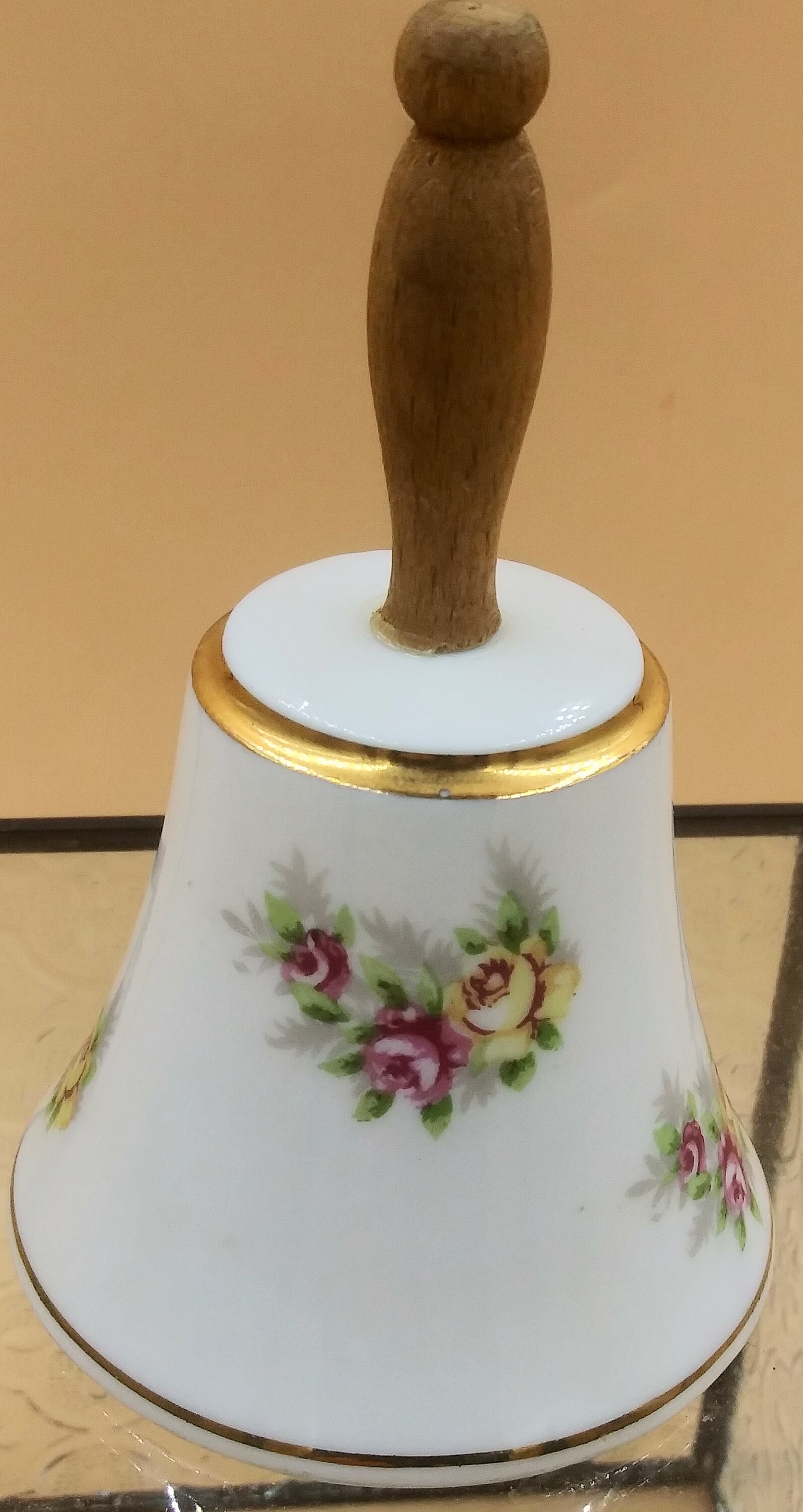 Enesco Imports Japan Porcelain Bell. Small delicate white | Etsy