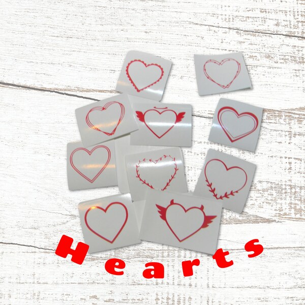 Heart Decal - Etsy