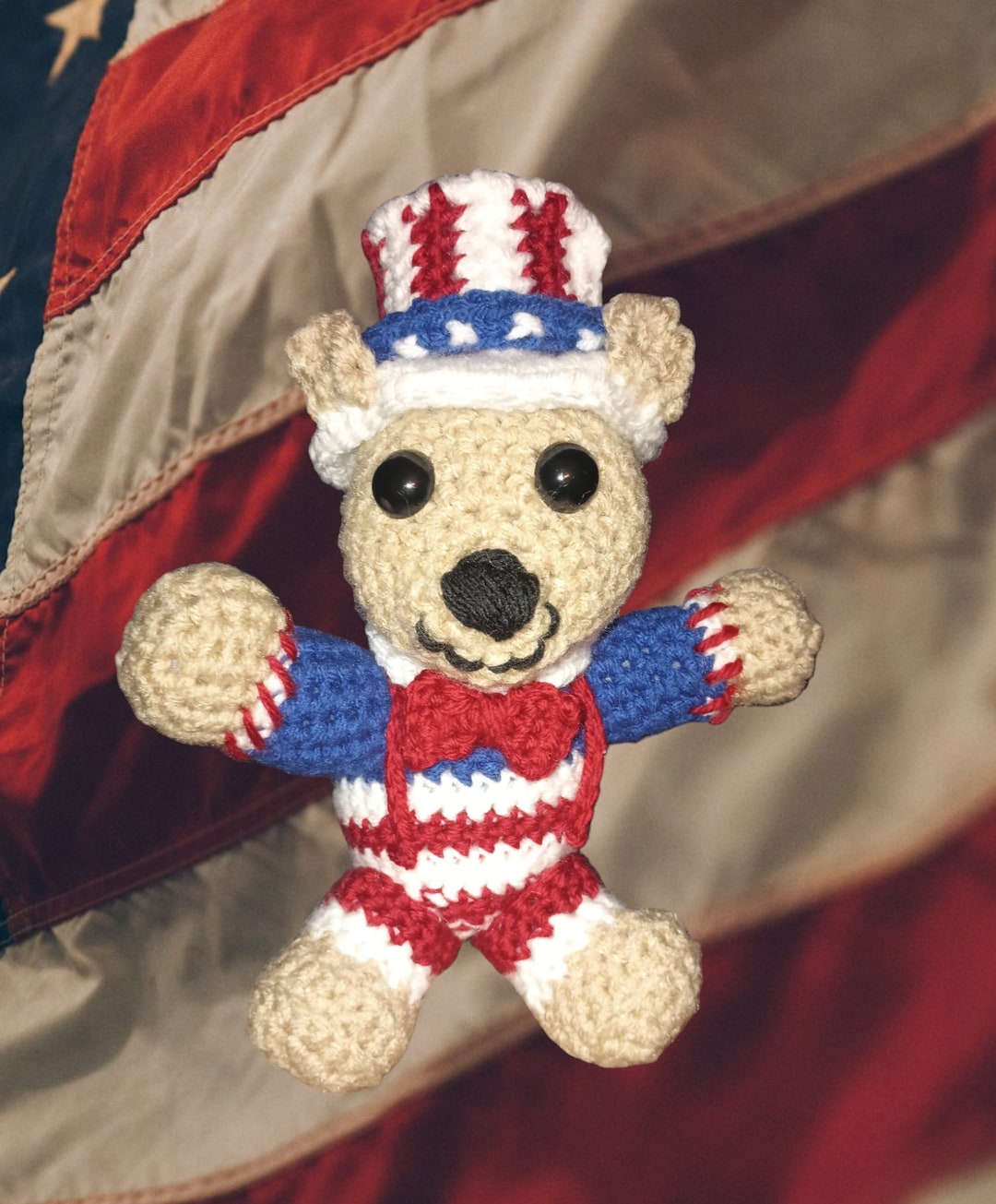 Uncle Sam Teddy Bear - Etsy