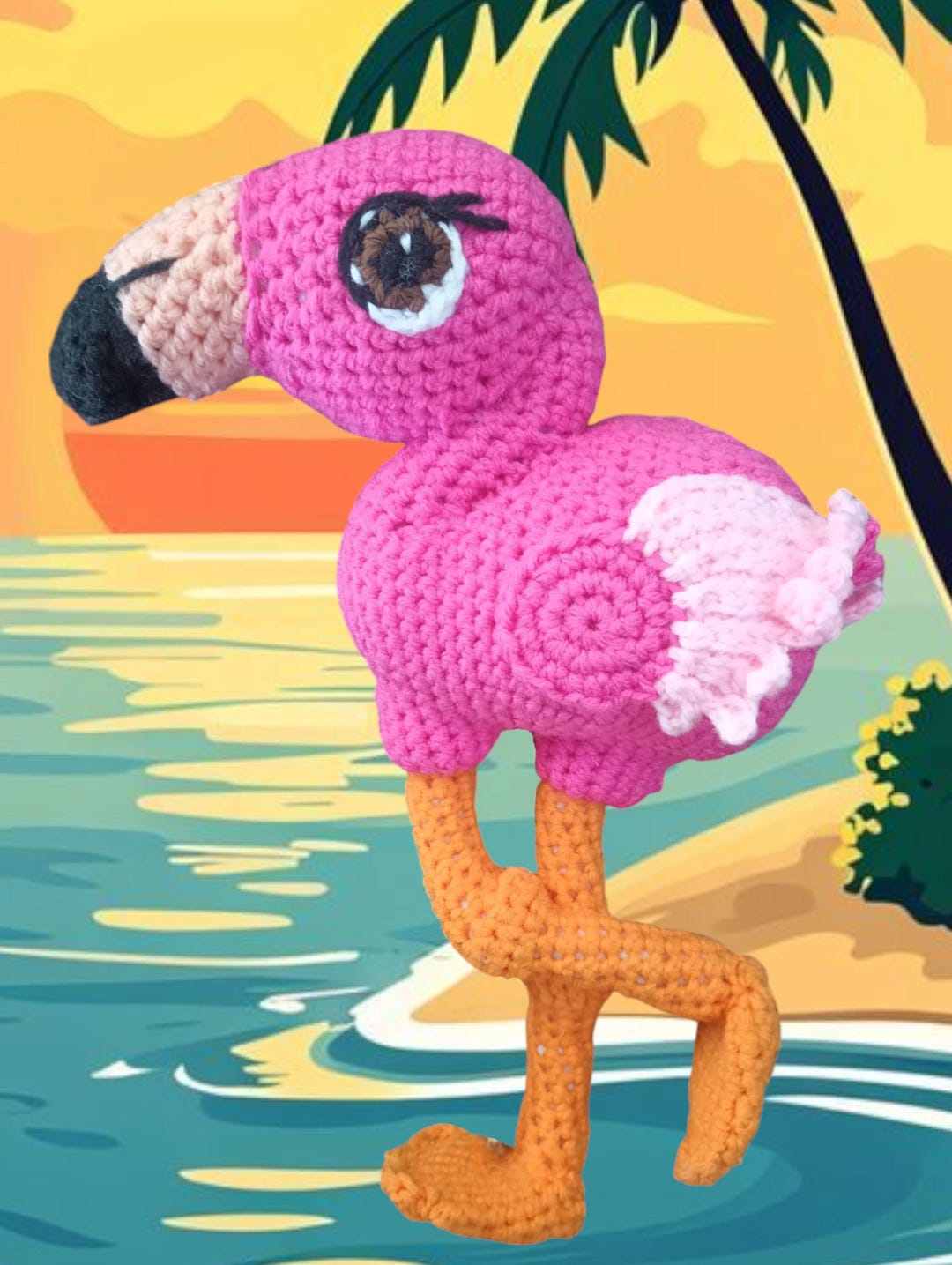 Flamingo Toy - Etsy