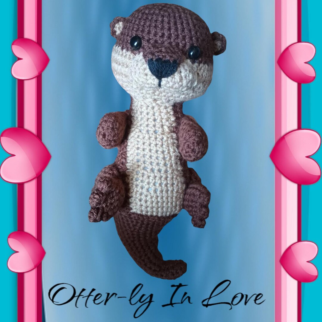 Handmade Otter Plushie: Valentine's Day Gift - Etsy
