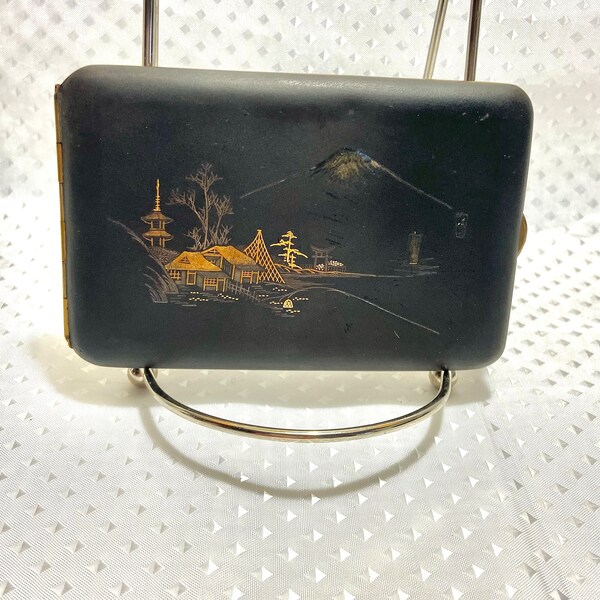 Japanese Silver Cigarette Case - Etsy