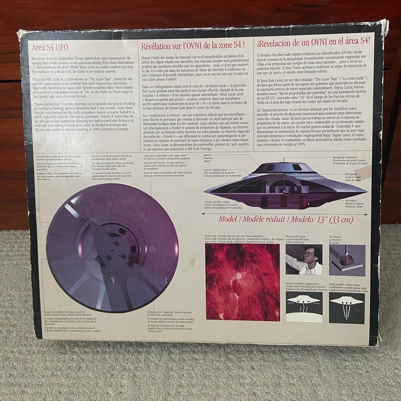 Area 54 UFO Revealed Model Kit - Etsy