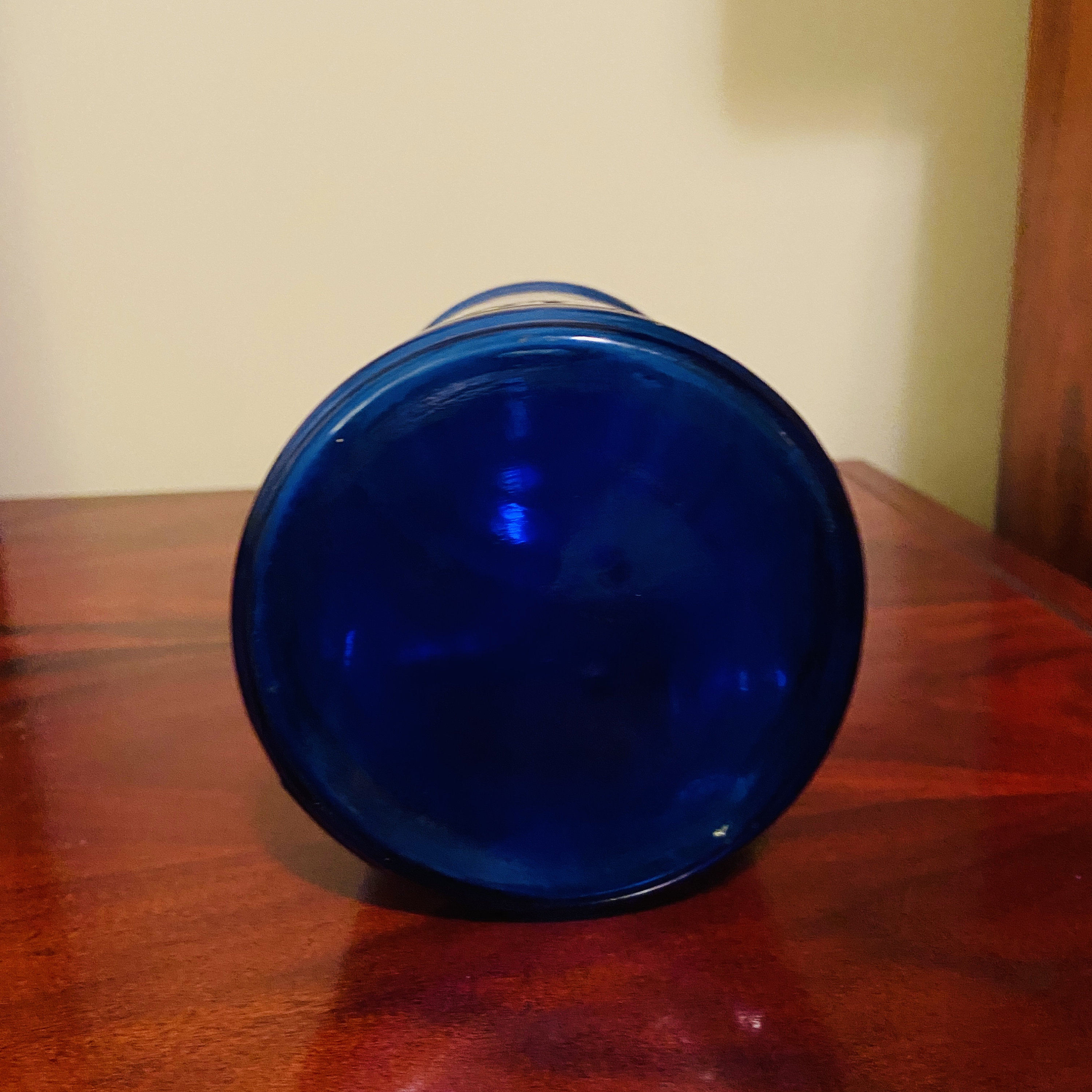 Antique Cobalt Blue Master Ink Bottle - Etsy