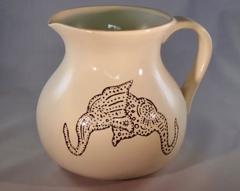 Elephant Pitcher - Etsy