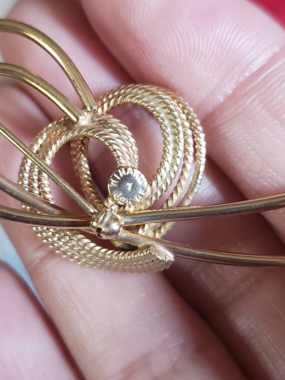 Vintage 1940-1950s WINARD Natural Pearl Brooch, 12k G… - Gem