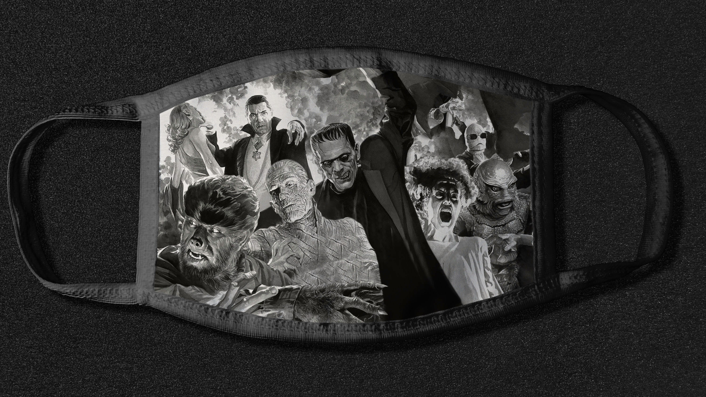Universal Monsters Face Mask V5 | Etsy