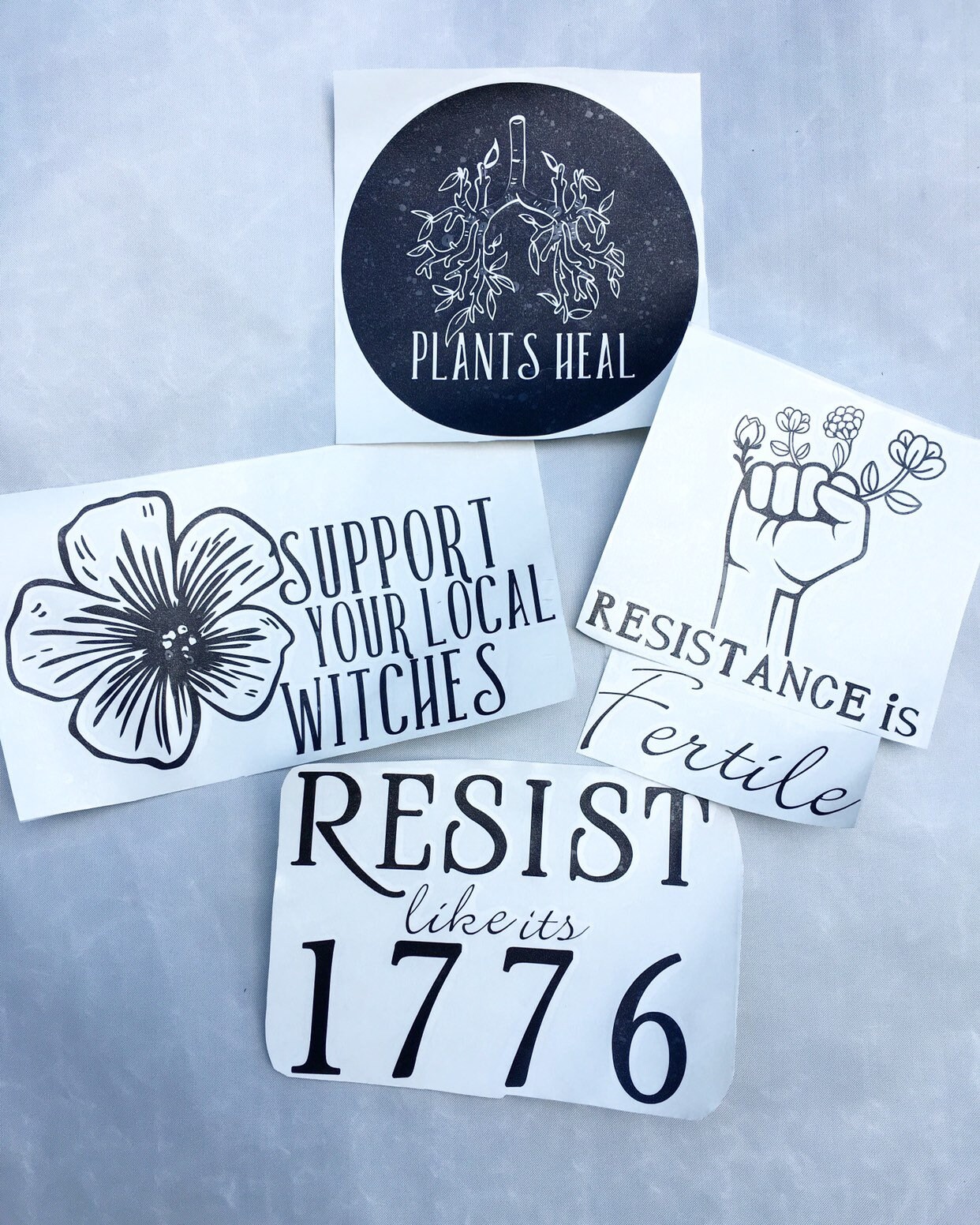 Plants Heal Decal - Etsy