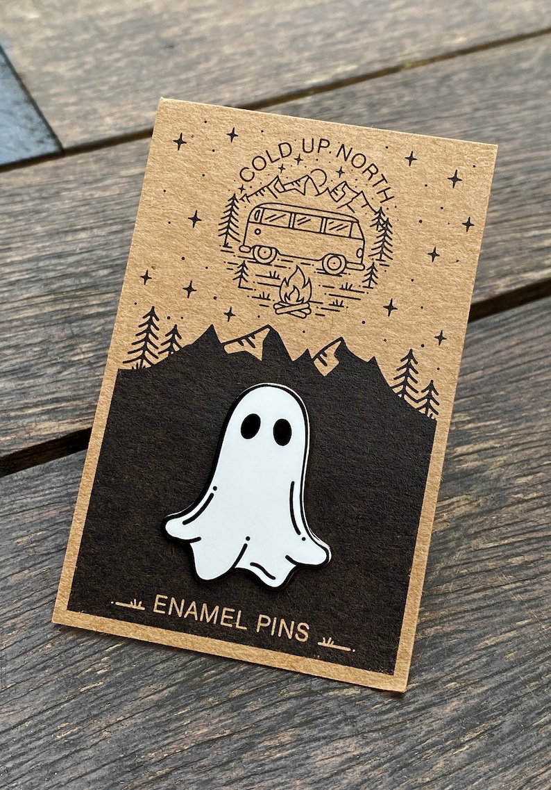Spooky Yorkshire Ghost Hard Enamel Pin Badge Hailing From - Etsy