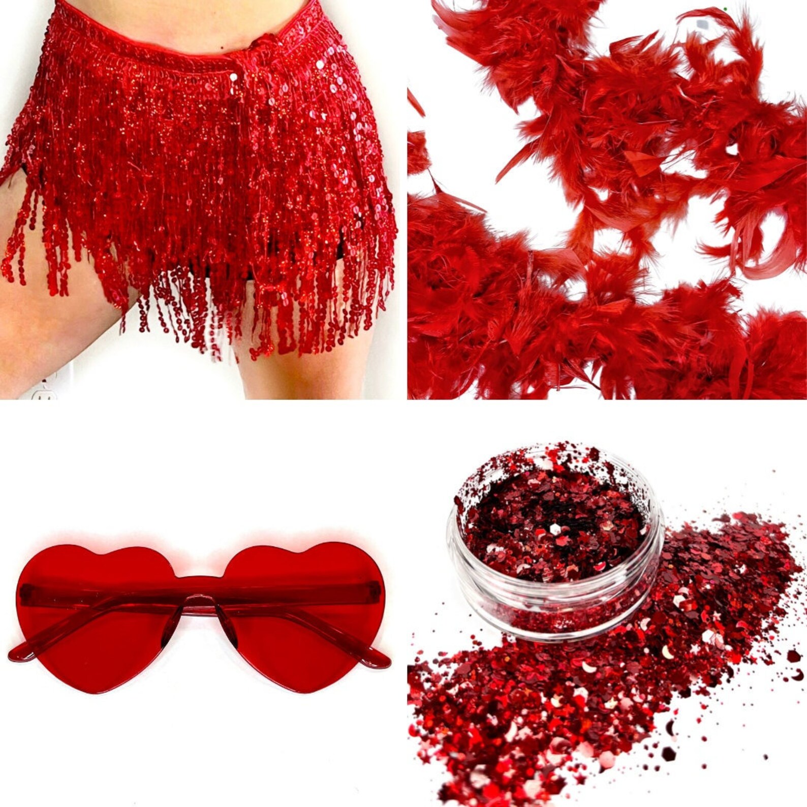 Red Sorority Spirit Kit - Etsy