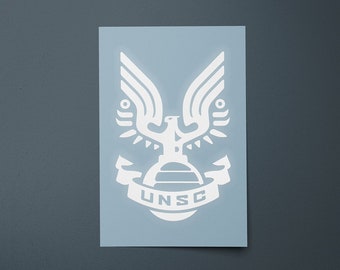 Halo Unsc Vinyl - Etsy