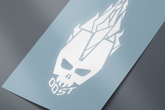 Decals & Skins Laptop Halo ODST Insignia Vinyl Decal Sticker etna.com.pe