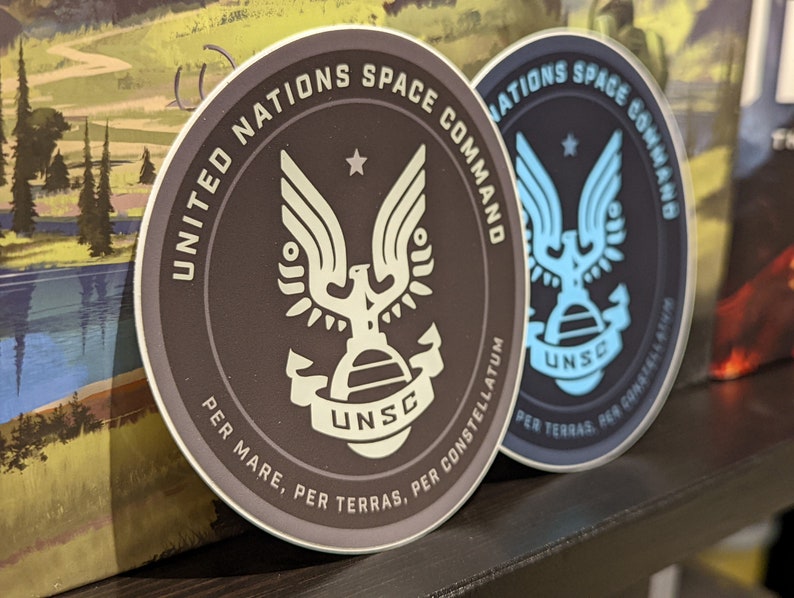 Halo UNSC Patch Vinyl Sticker | Etsy Canada