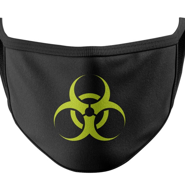 Biohazard Face Mask - Etsy